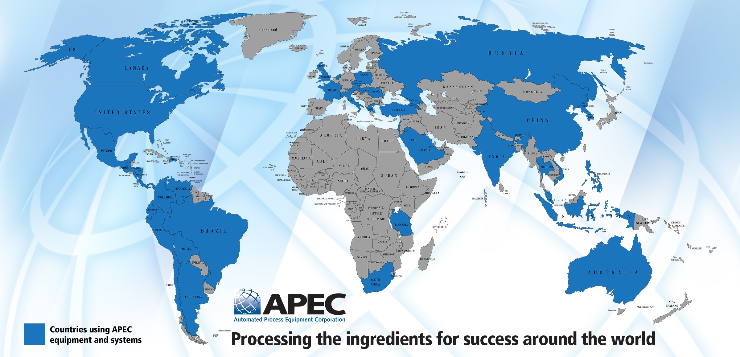 APEC CUSTOMER MAP | APEC USA